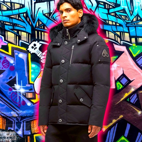 Moose Knuckles | Jackets & Coats | Moose Knuckles Original 3q Fur Black ...